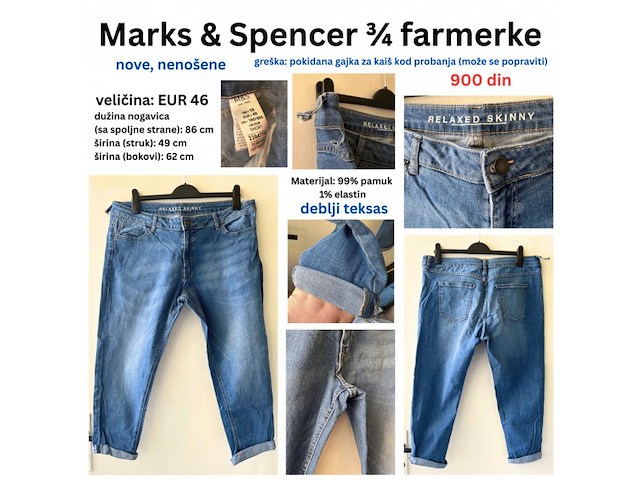 Marks &; Spencer 3/4 farmerice
