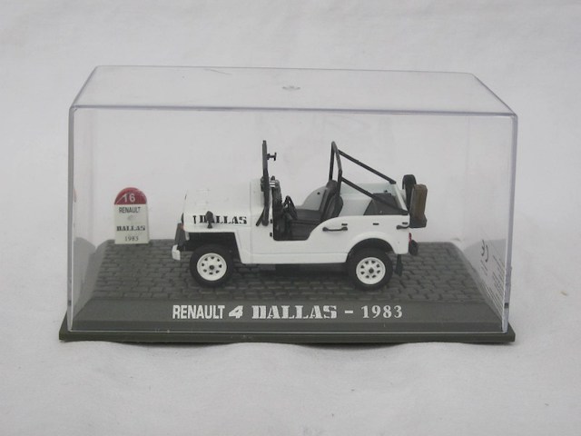 1:43 universal hobbies renault 4 dallas