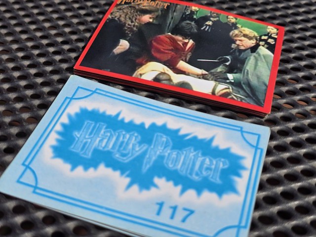 11 kartica Harry Potter različiti brojevi + 3 duple