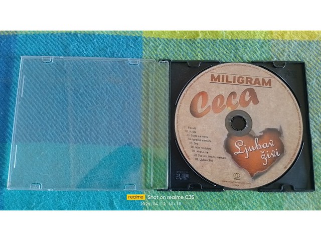 CD MILIGRAM CECA LJUBAV ZIVI