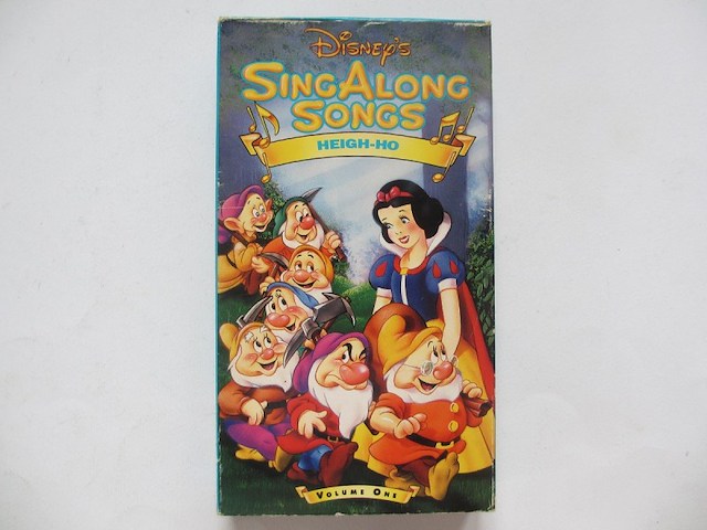 VHS - Disney - SingAlongSongs - Heigh-Ho