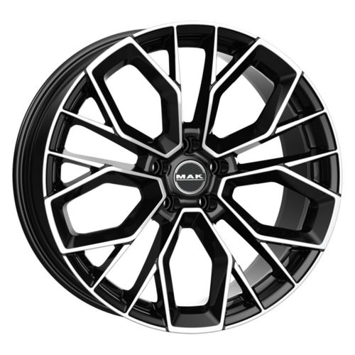 Alu felna 22x11,5J 5/130 ET47 66,45 MAK Stilo-D - Black Mirror