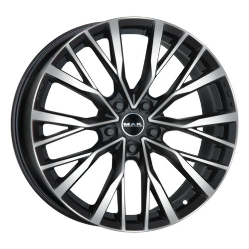 Alu felna 22x10,0J 5/120 ET42,5 72,6 MAK Kent - Black Mirror