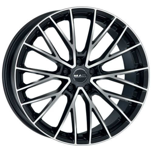 Alu felna 22x11,5J 5/120 ET44 66,6 MAK Speciale-D - Black Mirror
