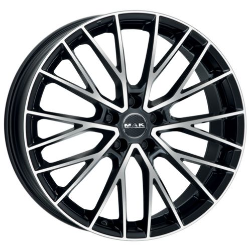 Alu felna 22x10,0J 5/120 ET21 66,6 MAK Speciale - Black Mirror