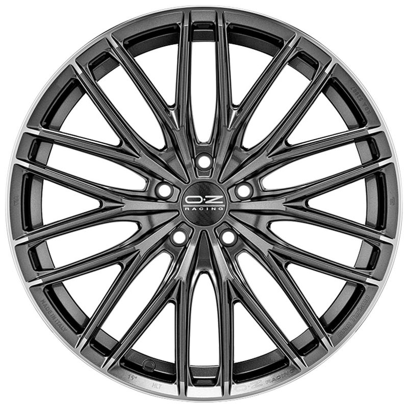 Alu felna 20x9,5J 5/112 ET42 75 OZ Gran Turismo Hlt Star - Graphite Diamond Lip