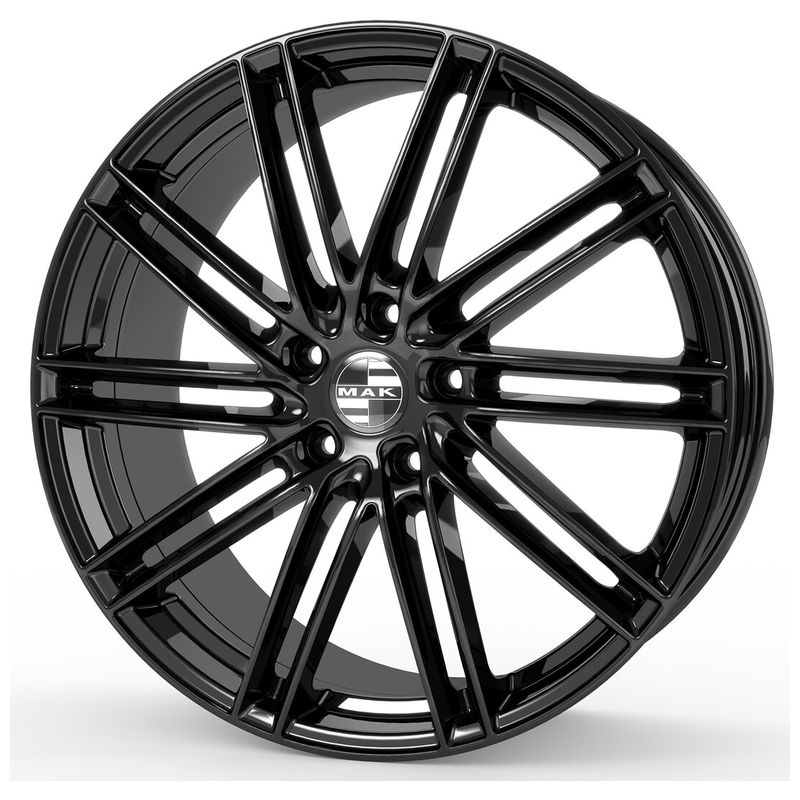 Alu felna 21x8,5J 5/130 ET27 66,45 MAK Leipzig - Gloss Black