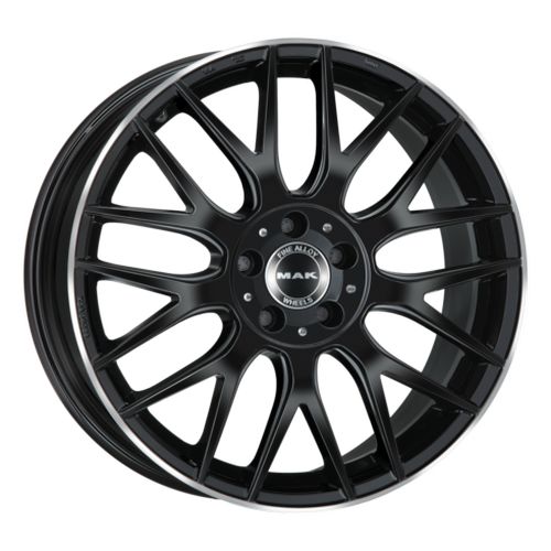 Alu felna 21x10,0J 5/112 ET44 66,6 MAK Arrow - Gloss Black Mirror Ring