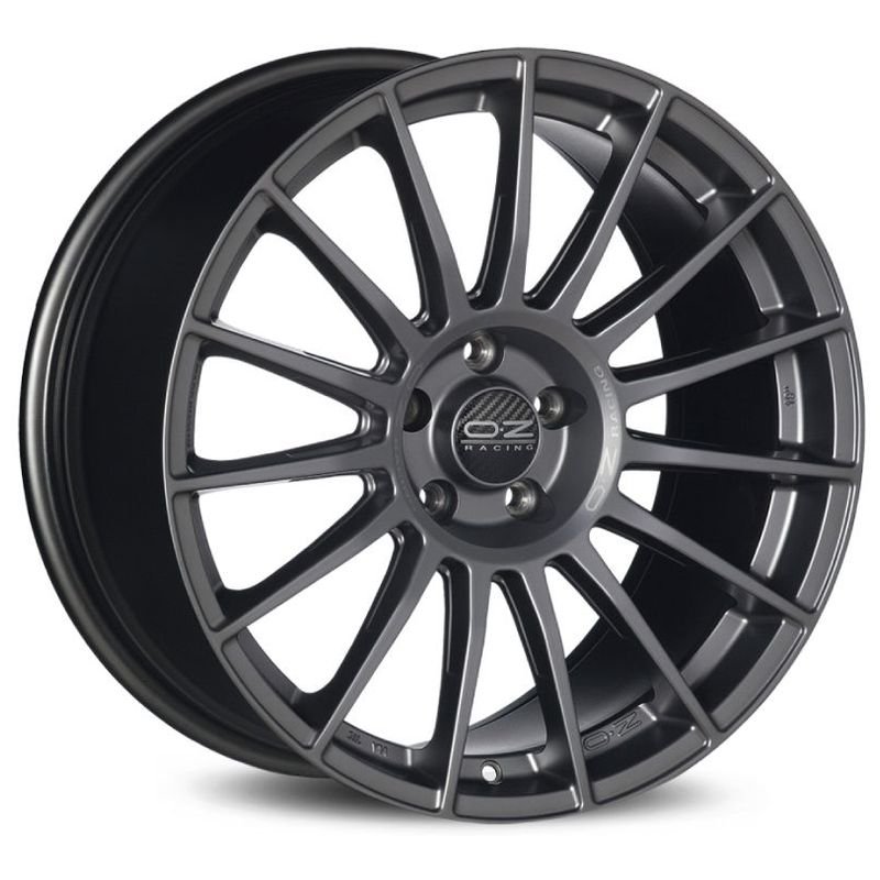 Alu felna 19x8,5J 5/112 ET30 75 OZ Superturismo Lm - Matt Graphite Silver Lettering