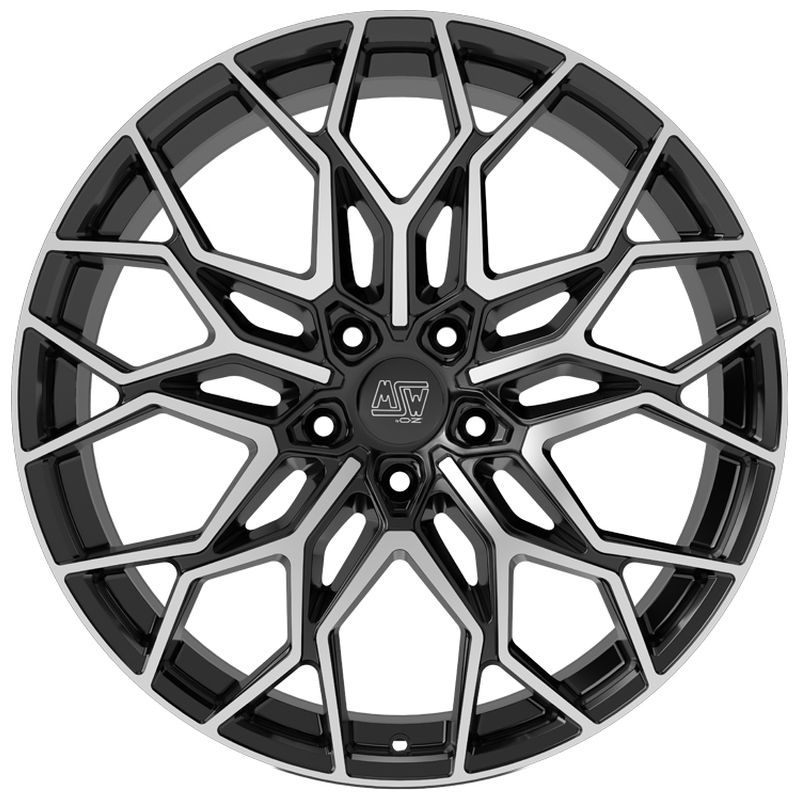 Alu felna 21x10,0J 5/112 ET50 66,6 MSW 51 - Gloss Black Full Polished