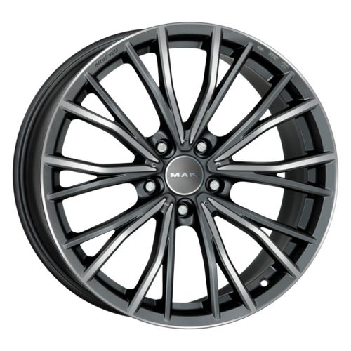 Alu felna 20x9,0J 5/112 ET40 66,6 MAK Mark-D - Gun Metal Mirror Face