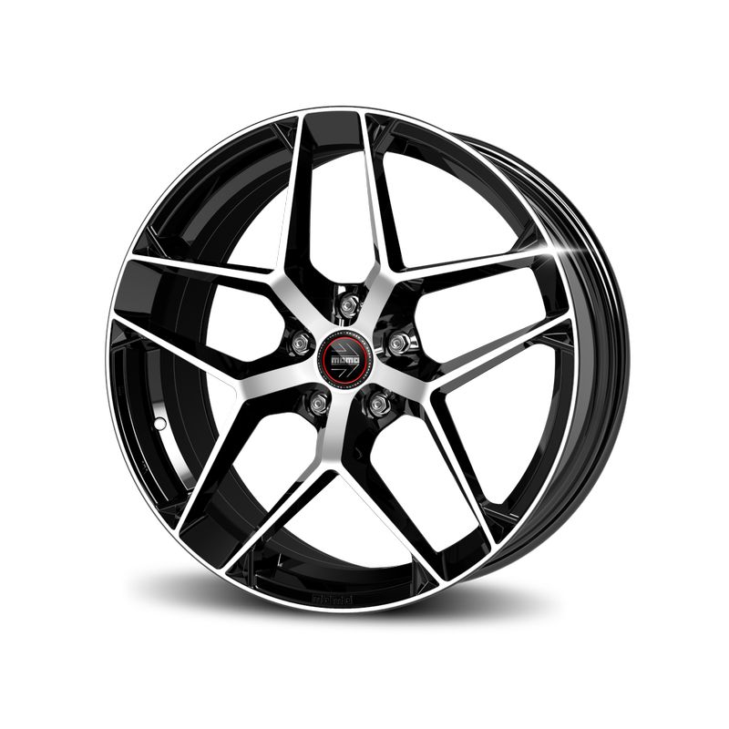 Alu felna 21x9,5J 5/112 ET35 66,6 MOMO RF Rf07 - Glossy Black Polished
