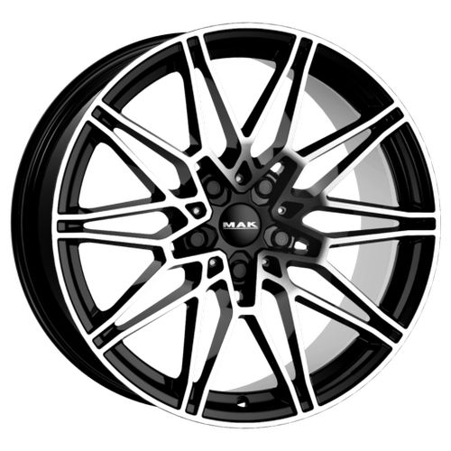 Alu felna 20x9,0J 5/112 ET40 66,6 MAK Koenig-D - Black Mirror