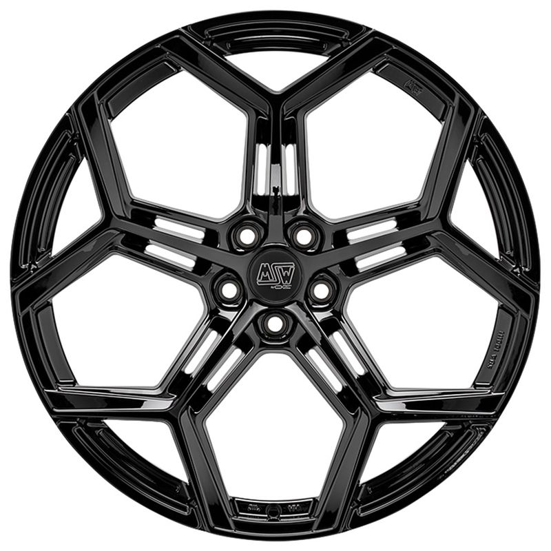 Alu felna 21x10,5J 5/112 ET19 66,6 MSW 53 - Gloss Black