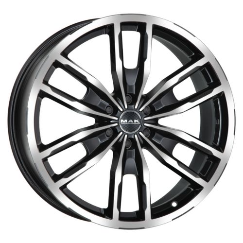 Alu felna 20x9,0J 6/139,7 ET20 106,1 MAK Peak - Black Mirror