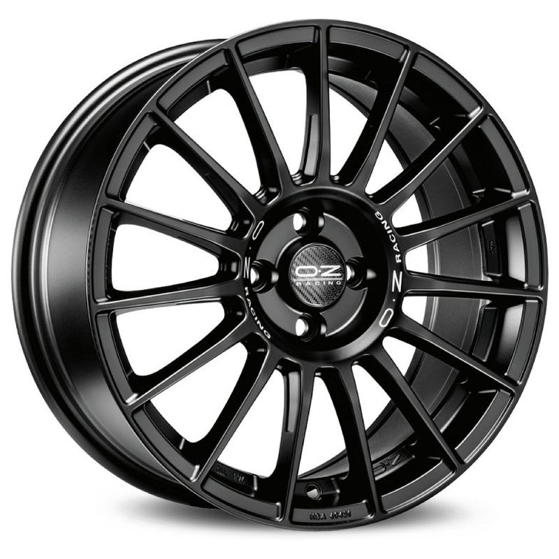 Alu felna 18x8,0J 5/112 ET35 75 OZ Superturismo Lm Matt Black Silver Lettering