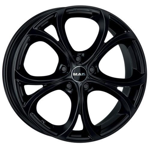Alu felna 20x8,0J 5/110 ET33 65,1 MAK Lario - Gloss Black