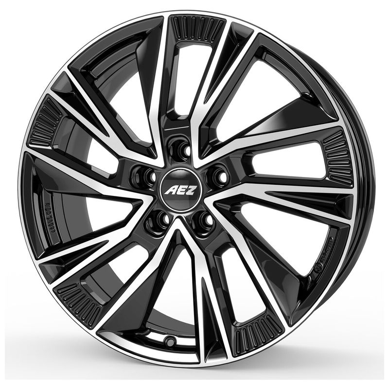 Alu felna 19x8,0J 5/120 ET37 72,6 AEZ Havanna - Black Polished