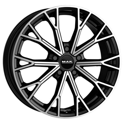 Alu felna 19x8,0J 5/112 ET30 76 MAK Asphalt - Black Mirror