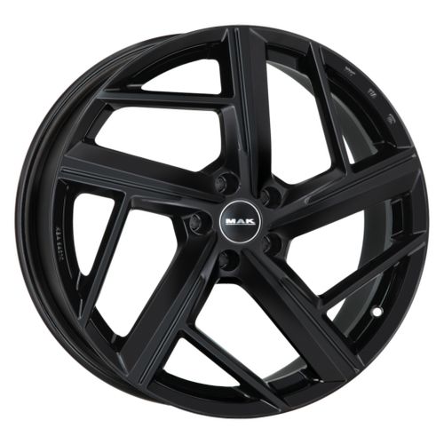 Alu felna 19x8,5J 5/112 ET38 66,45 MAK Qvattro - Glossy Black