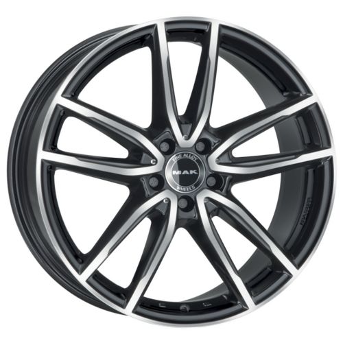Alu felna 20x9,5J 5/112 ET45 66,6 MAK Evo-D Black Mirror