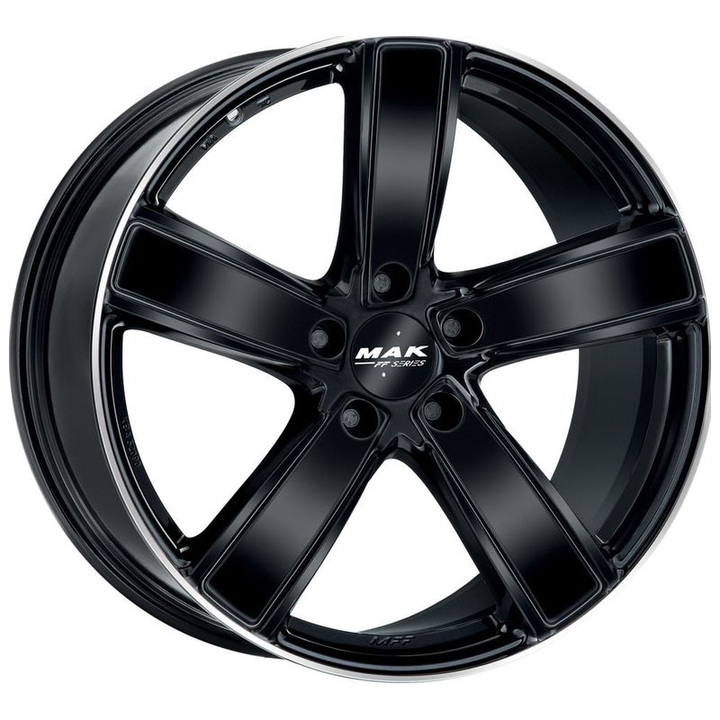 Alu felna 21x11,5J 5/130 ET58 71,6 MAK Turismo-D-Ff - Gloss Black