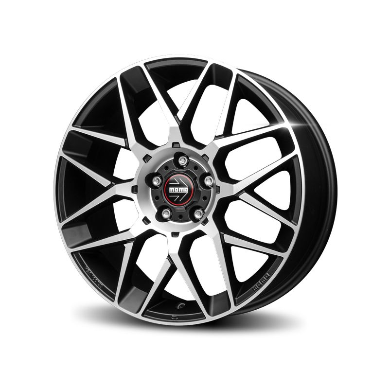 Alu felna 19x8,5J 5/120 ET35 72,6 MOMO Revenge Evo 2.0 - Matt Black Polished