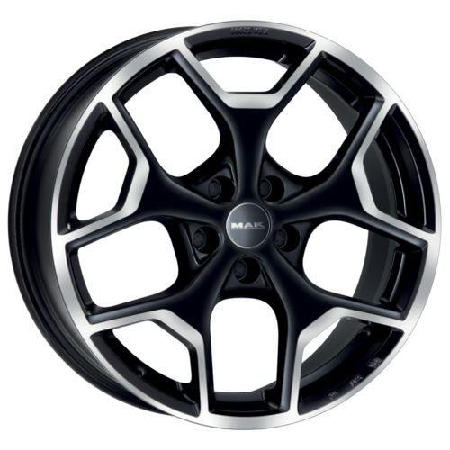 Alu felna 17x7,5J 5/110 ET39 65,1 MAK Liberty - Black Mirror