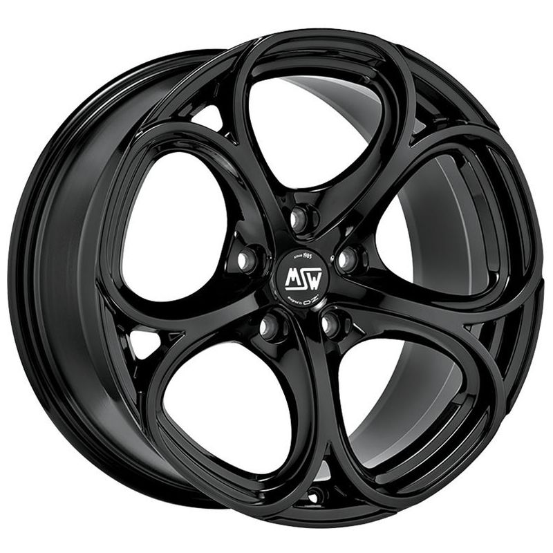 Alu felna 18x9,0J 5/110 ET34 65,1 MSW 82 - Glossy Black
