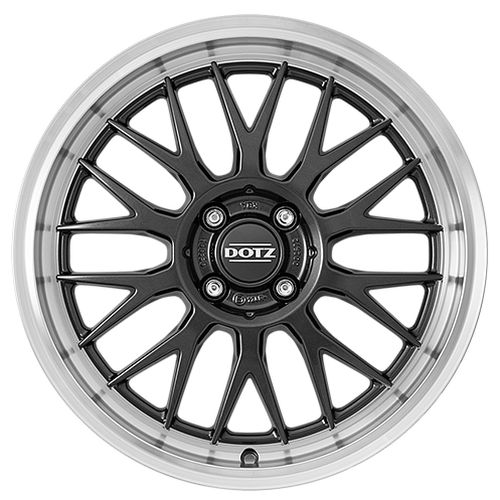 Alu felna 17x7,0J 4/98 ET35 58,1 DOTZ Bilbao - Gunmetal Polished Lip