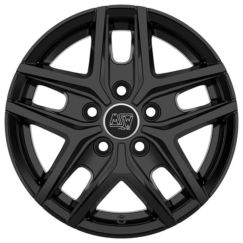 Alu felna 16x6,5J 5/130 ET65 78,1 MSW 40 Van - Glossy Black