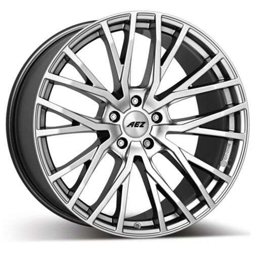 Alu felna 19x8,5J 5/112 ET28 66,6 AEZ Panama - High Gloss Silver
