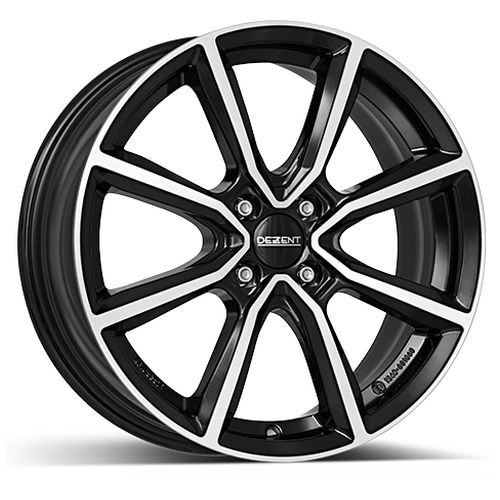 Alu felna 15x6,0J 4/108 ET32 65,1 DEZENT Tn - Black Polished