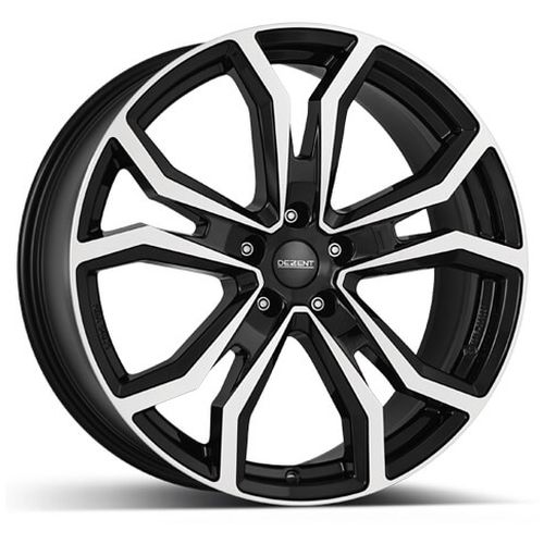 Alu felna 18x7,5J 5/114,3 ET49,5 67,1 DEZENT Tv - Black Polished