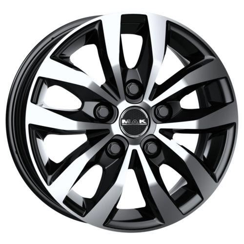 Alu felna 17x7,0J 5/118 ET68 71,1 MAK Load 5 - Ice Black