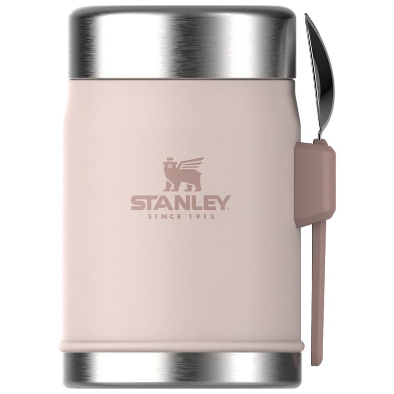 STANLEY termo posuda 0,4L + pribor - rose quartz