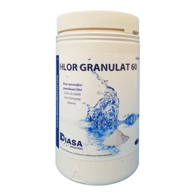 Hlor granulat 60% 1kg