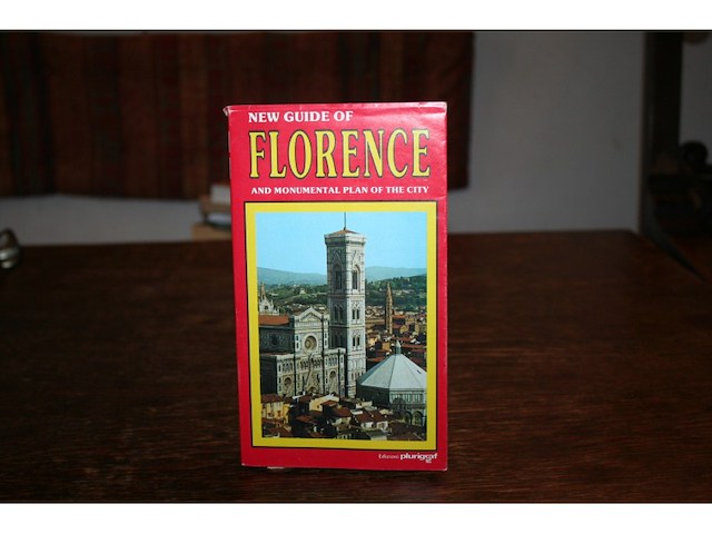 New Guide of Florence and monumental plan of the city