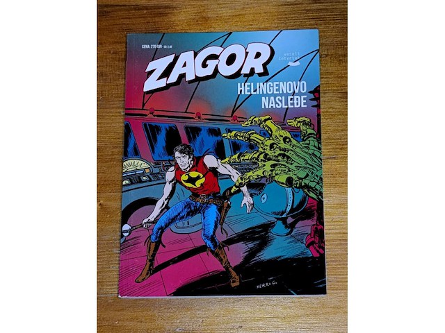 Zagor 133 - Helingenovo nasleđe