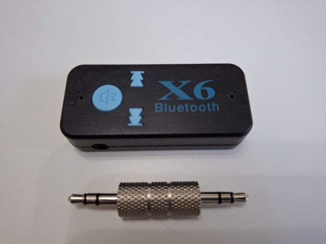 X6 Bluetooth audio adapter – AUX, handsfree, microSD