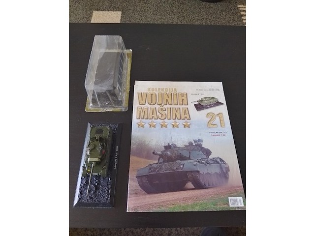 Kolekcija Vojnih Mašina br. 21: Leopard 1 A2