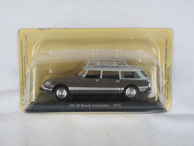 1:43 atlas citroen DS20 break funeraire