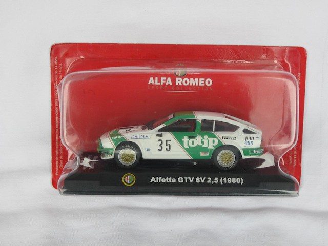 1:43 metro alfa romeo alfetta GTV 6V 2.5