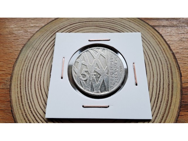 FRANCUSKA 5 FRANCS 1992 GODINA JUBILARAC