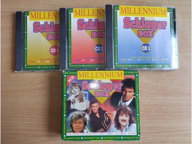 Millennium Schlager Box - Various Artists 3CD set