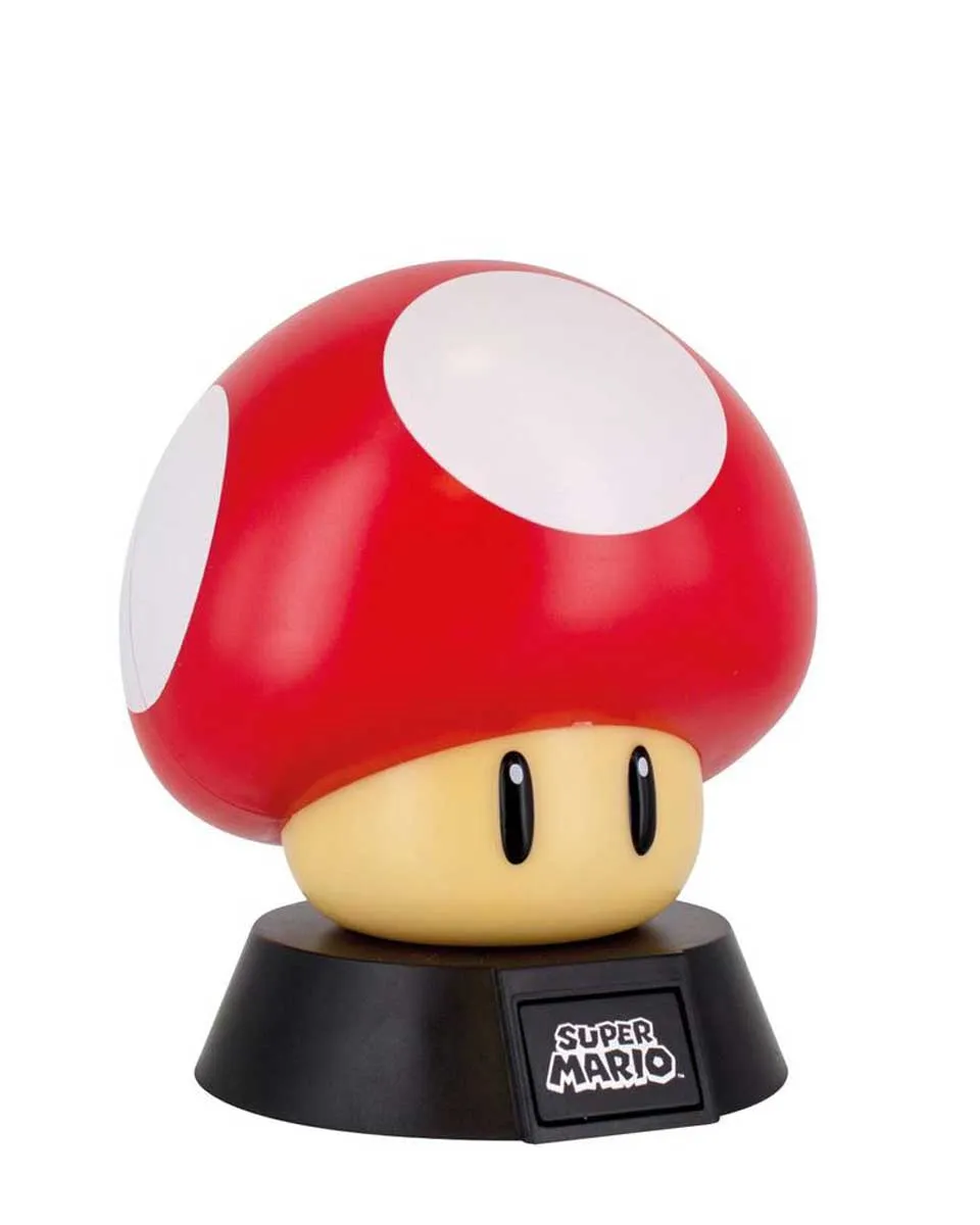 Lampa Paladone Super Mario - Super Mushroom 3D Light