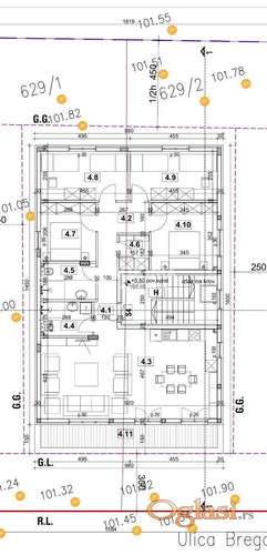 Zemun, Centar, Ćukovac, nov, 5.0, prostran ID#10459