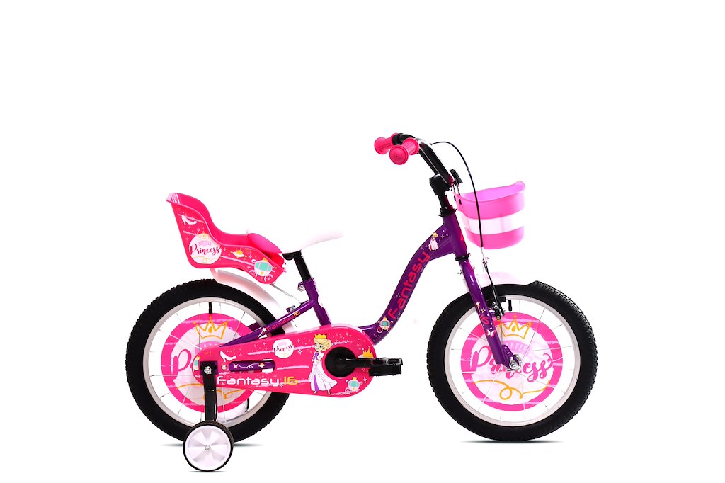 BICIKL ADRIA FANTASY 16"HT ljubičasto-pink
