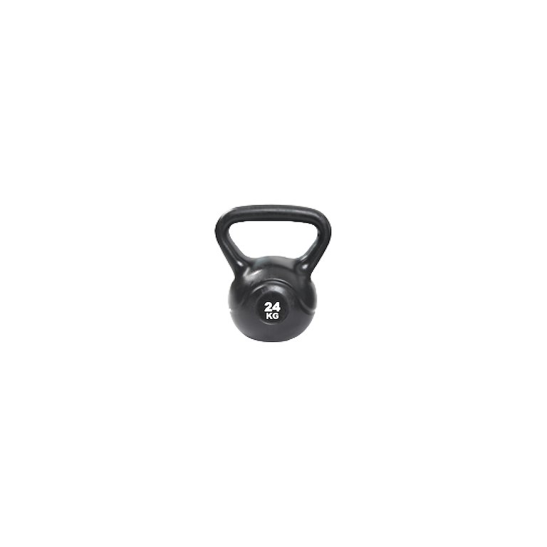 TRENAŽER-KETTLEBELL RUČNI TEG DB6168 24kg CRNI