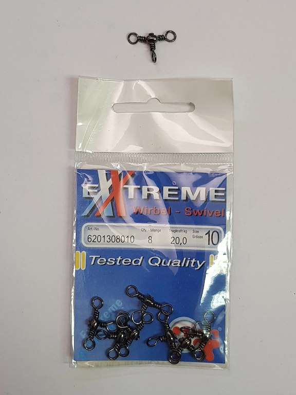 INTERFISH-T-KARABINER 10 (8kom) 308